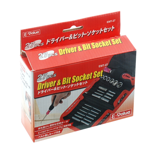E-Value ドライバー＆ビット・ソケット EMT-27の通販｜現場市場
