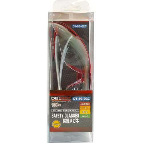 DBLTACT 保護メガネ クリア DT-SG-02Cの通販｜現場市場