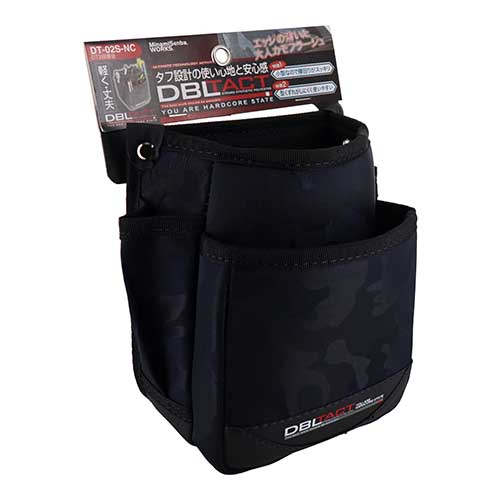 DBLTACT 腰袋 2段 ネイビー迷彩 DT-02S-NCの通販｜現場市場