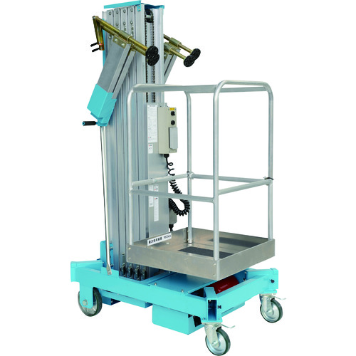 ピカ 油圧マスト式昇降作業台 6．0m EWA-60A: 物流機器・梱包資材｜現場市場 【ネット通販】