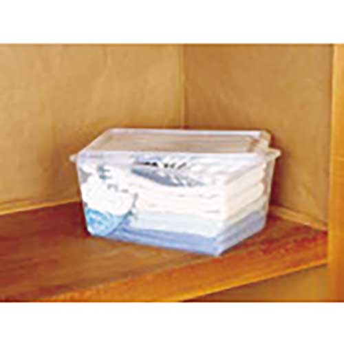 アイリスオーヤマ 229017 クリアBOX CB-25 クリア/ホワイトの通販｜現場市場