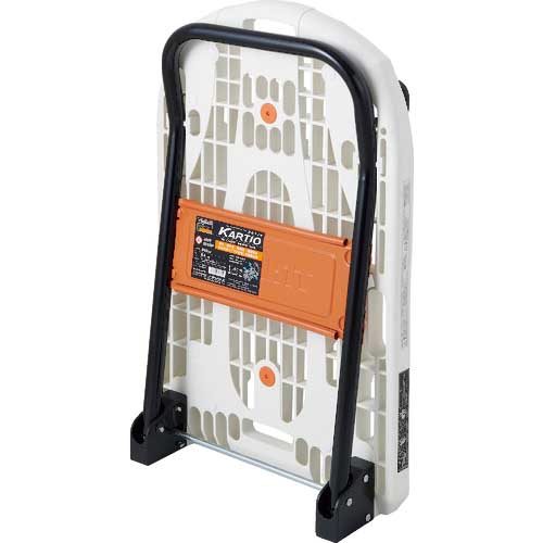 TRUSCO 樹脂台車 カルティオ(スチールハンドルタイプ)折畳 780X490 白 ブレーキなし MPK-720-Wの通販｜現場市場