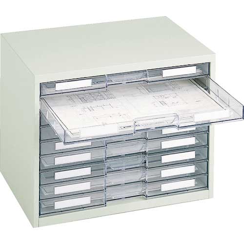 TRUSCO マップケース A2X15段 696X480XH880 LA2-1W15の通販｜現場市場