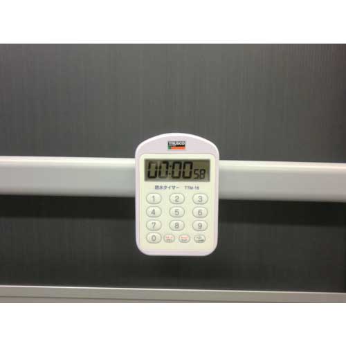 【廃番】TRUSCO 防水タイマー 音量切換タイプ 最大計時99時間99分99秒 TTM-16の通販｜現場市場