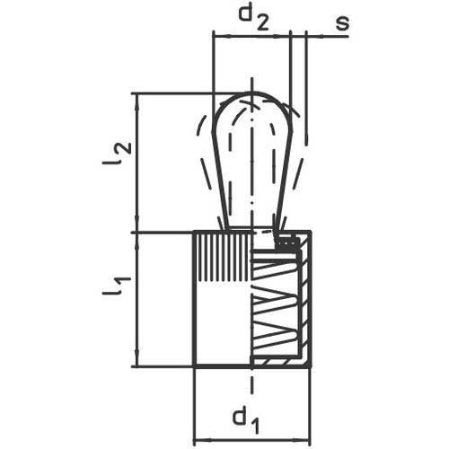 HALDER プレッシャー・ピン 圧入タイプ シール付 10×12L 22150.0125の通販｜現場市場