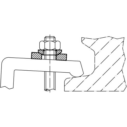 HALDER 球面ワッシャー ステンレス鋼 適合ボルトM8 23050.0308の通販｜現場市場