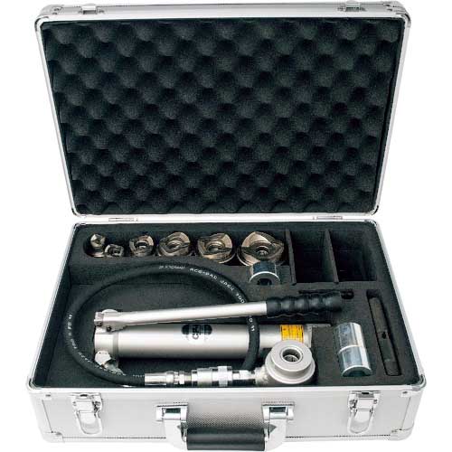 【廃番】カクタス ノックアウトパンチ厚鋼電線管用セット16～82 SKP-4G82の通販｜現場市場