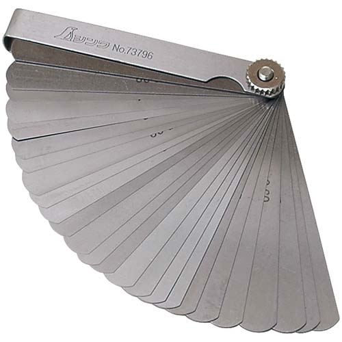 シンワ シックネスゲージ E 100mm25枚組 73796の通販｜現場市場