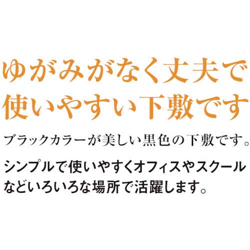 共栄プラスチック 黒色下敷 B4 NO.12310の通販｜現場市場