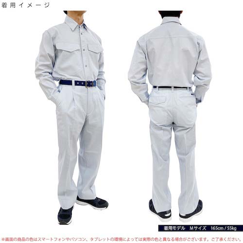 TEAGLES 【トラスコ在庫なくなり次第2025今季完売】 5431 CVC綿混長袖シャツ アースグリーンLL EG LLの通販｜現場市場