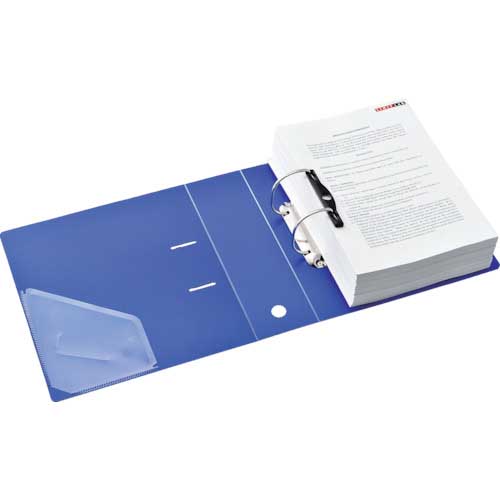 LIHIT A4/S D型リングファイル(650枚) 青 G2280-8の通販｜現場市場