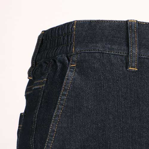 【廃番】カジメイク 激ラクソフトデニムカーゴネイビー3L 8544-55-3Lの通販｜現場市場