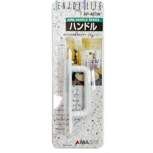 アイワ金属 NO.410取手 90mm ホワイト AP-401Wの通販｜現場市場