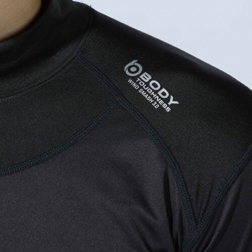 おたふく BT防風ハーフジップ ハイネックシャツ ウインドスマッシュ3 JW-197の通販｜現場市場