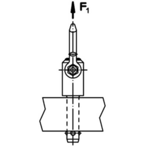 HALDER リフティング・ピン セルフ・ロッキング 熱処理鋼 25L 22350.0641の通販｜現場市場