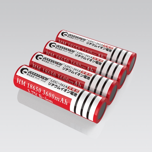 グッドグッズ 18650型充電池 LDC-361Aの通販｜現場市場