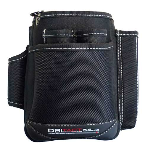 DBLTACT 腰袋 2段(180mm/130mm) DT-26-BKの通販｜現場市場