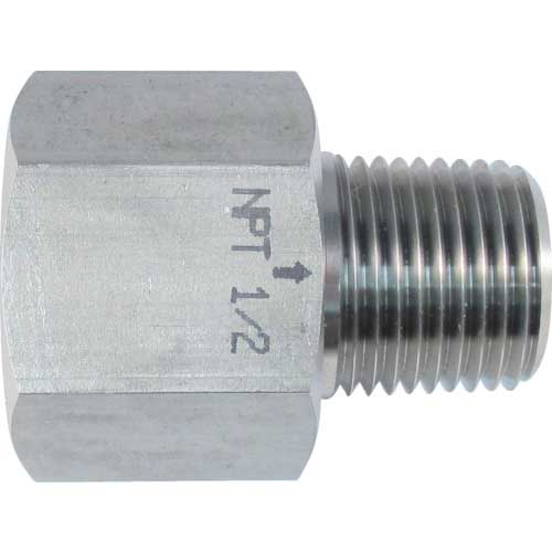 ASOH ステンレス製 変換内外ソケット 外NPT1/2×内PT1/2 NF-8444の通販｜現場市場