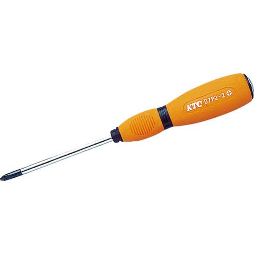 KTC ソフトドライバ クロス貫通タイプ 刃先No.2 軸長100mm D7P2-2の通販｜現場市場