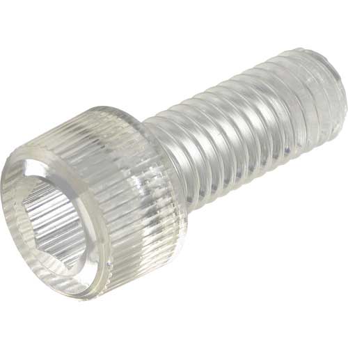 TRUSCO ポリカーボネート(PC) 六角穴付ボルト M4X10 50本入 BPC-CBM4X10の通販｜現場市場