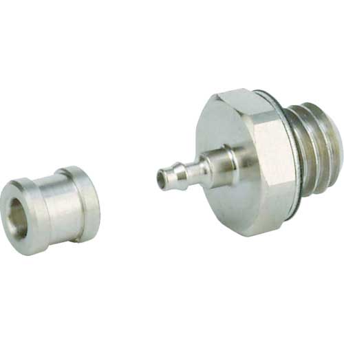 SMC ミニチュア管継手 バーブ継手 M5X0.8 M-5AU-2の通販｜現場市場