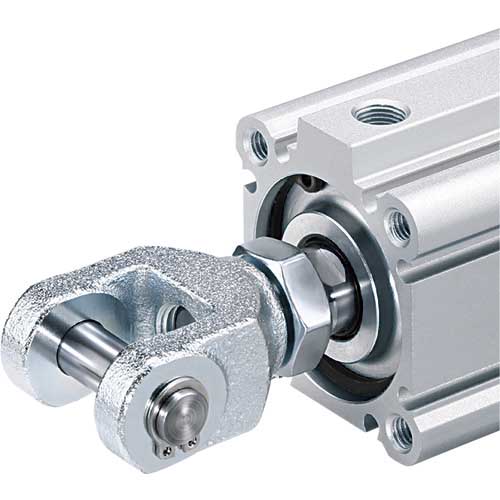 SMC エアシリンダ用ロッド先端金具 CQ2用2山ナックルジョイント Y-G05の通販｜現場市場