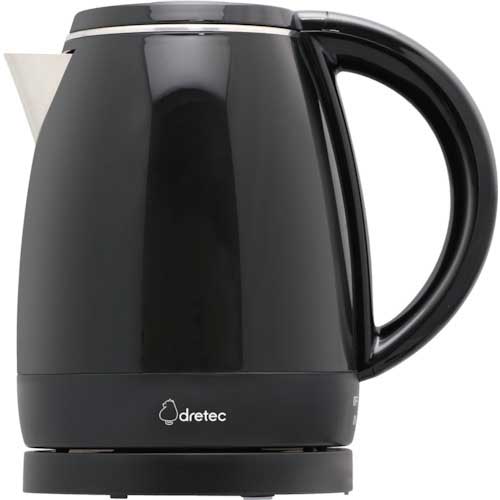 dretec 電気ケトル リコリス 0.8L ブラック PO-151BKの通販｜現場市場