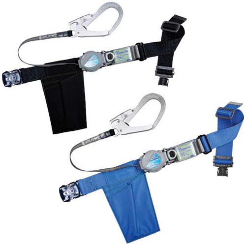 藤井電工 ツヨロン 胴ベルト型墜落制止用器具 ツーウェイリトラ 軽量ワンタッチ型 Mサイズ TB-TRL-OT593-BL-M-BP 新規格適合の通販｜現場市場